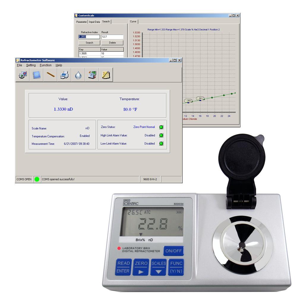 Lab Digital Refractometer - Programmable – Tech Instrumentation