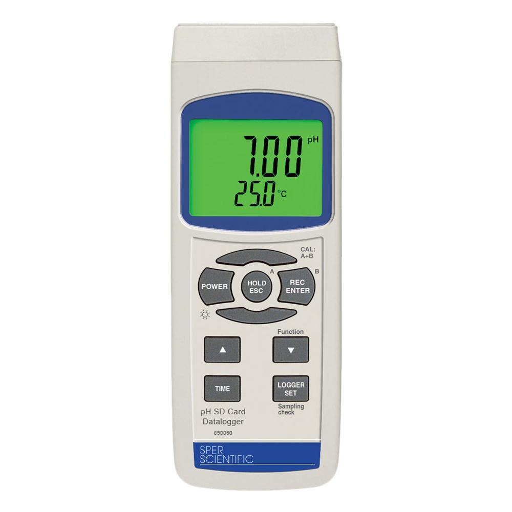 Sd Card Datalogger Ph Meter Tech Instrumentation 7977