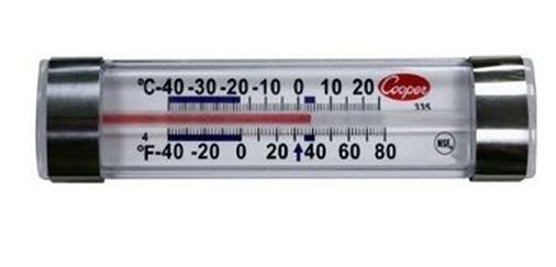 335-01-1 Horizontal Glass Tube Refrigerator Thermometer Thermometers ...
