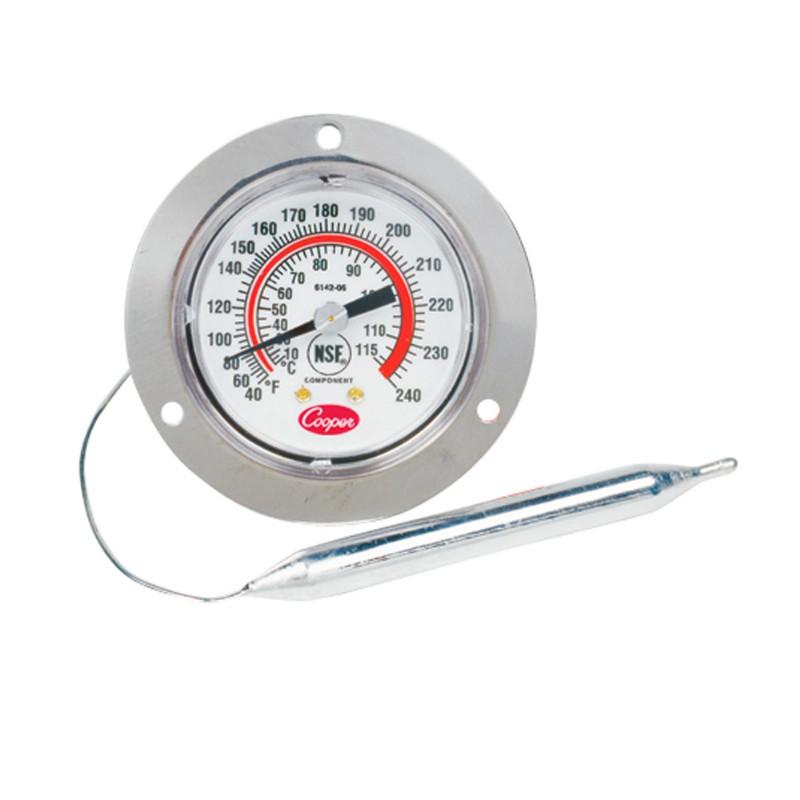6142-06-3 Front Flange Back Connect Panel Thermometer Thermometers Fast ...