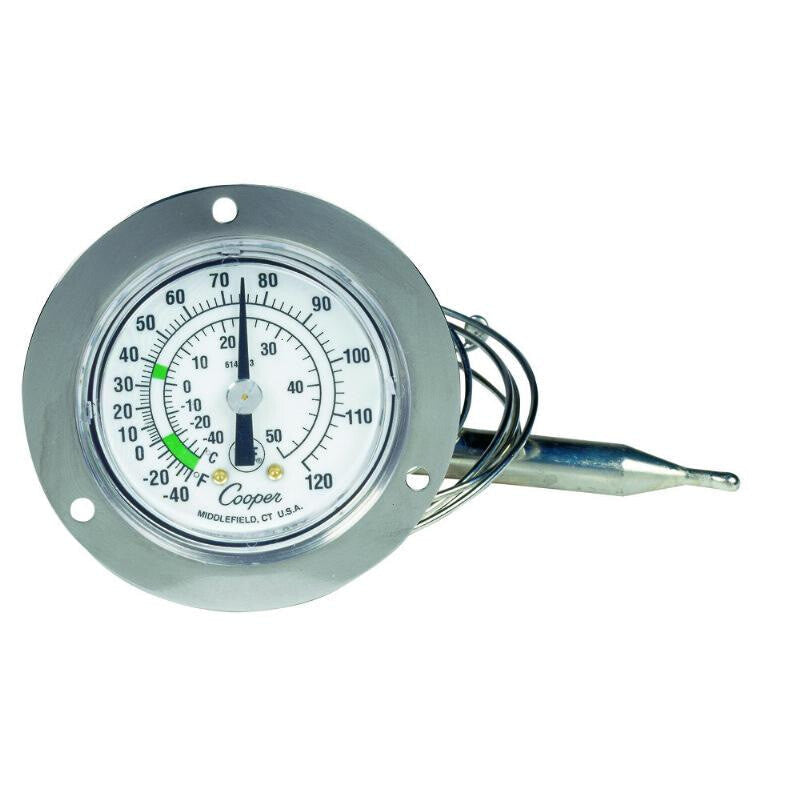 6142-13-3 Front Flange Back Connect Panel Thermometer Thermometers Fast ...