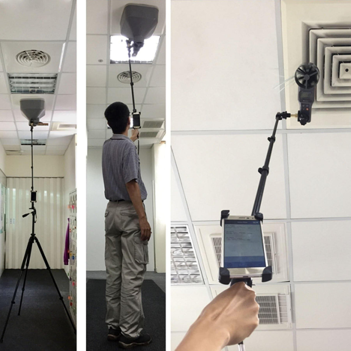 Extension Rod for Bluetooth IAQ Anemometer – Tech Instrumentation