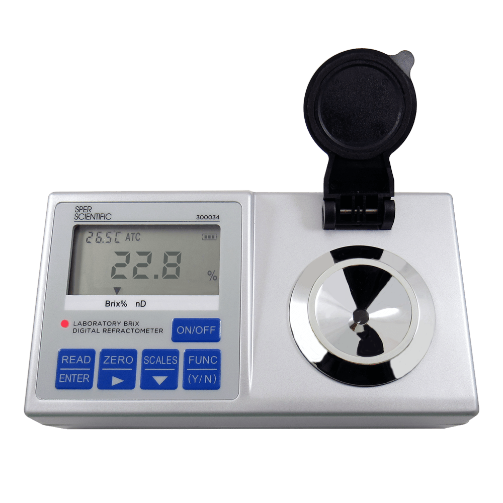 Lab Digital Refractometer - Brix 0 to 88% – Tech Instrumentation
