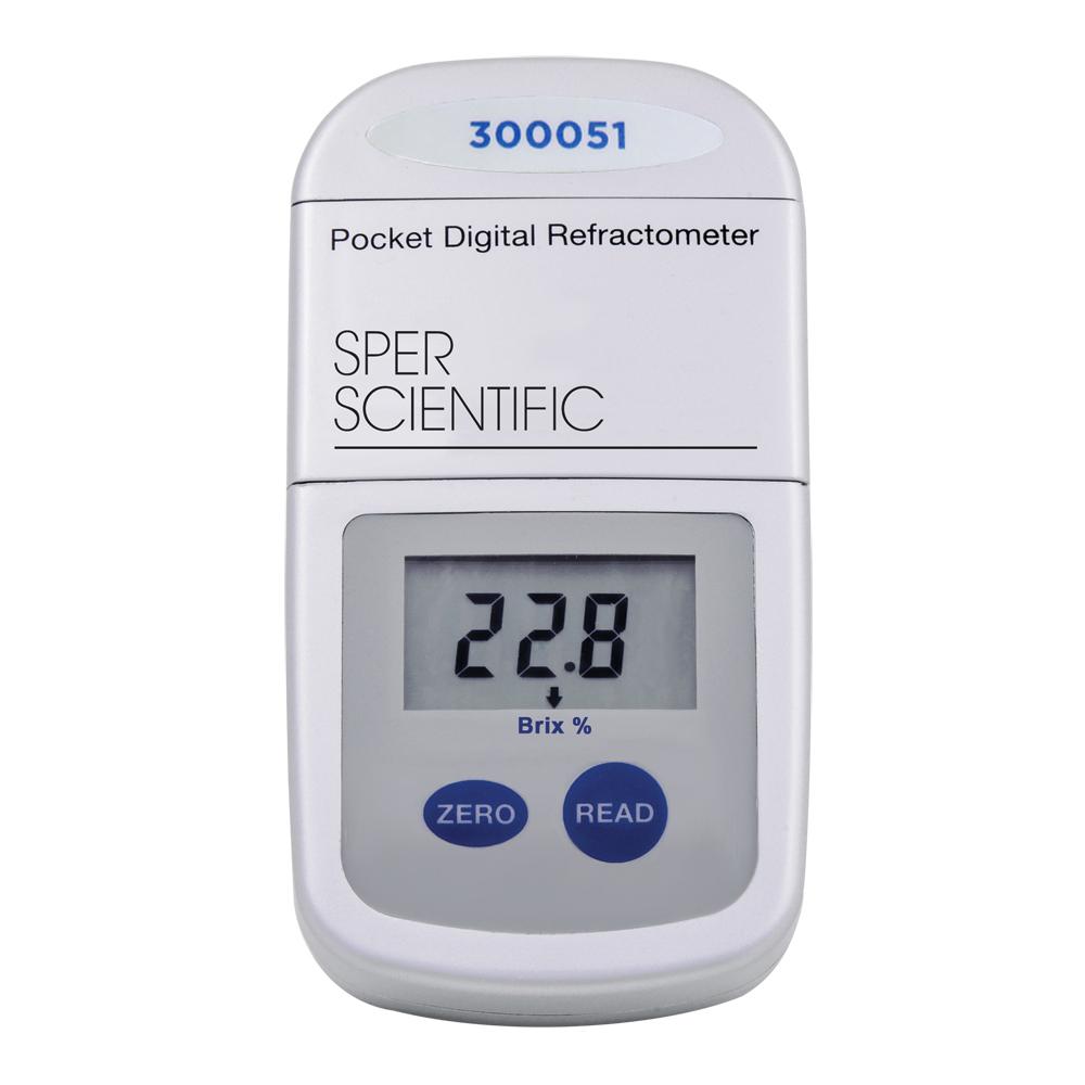 Pocket Digital Refractometer - Brix 0 to 65% – Tech Instrumentation
