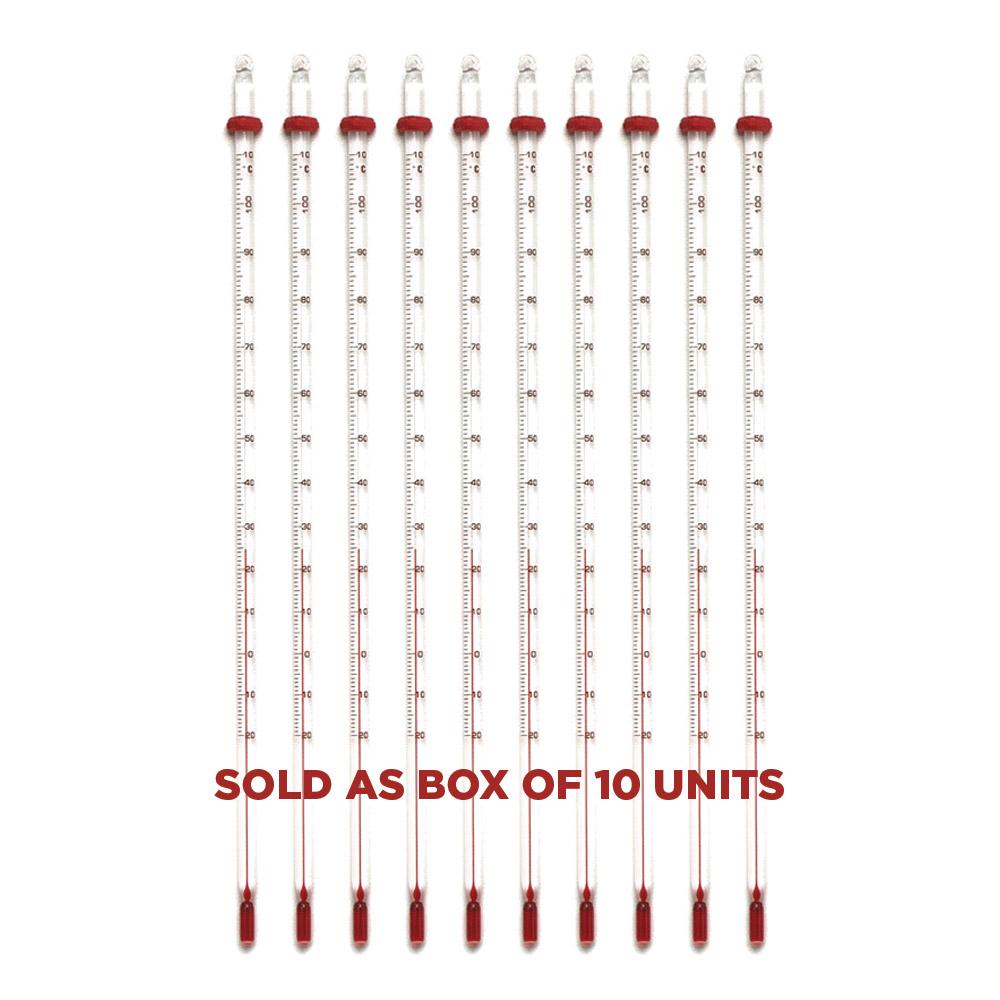 SAMA RANGE Total Immersion -20 to 110°C Thermometers (Box of 10 ...