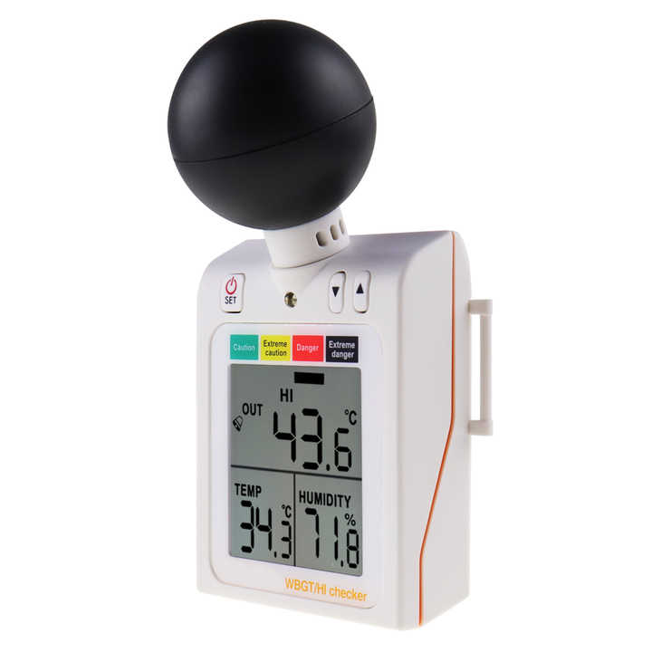 Personal Heat Stress Monitor with Programmable Danger Level Alarms ...