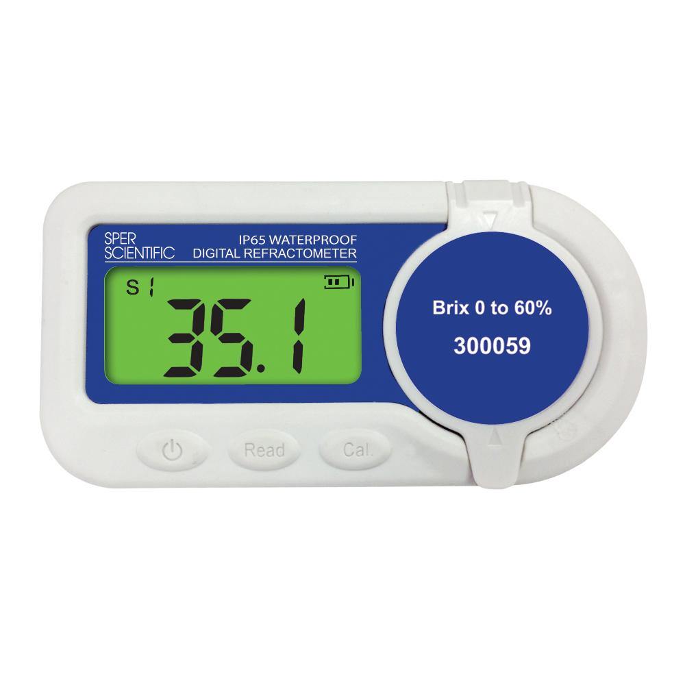 Waterproof Digital Refractometer - Brix 0 to 60% – Tech Instrumentation