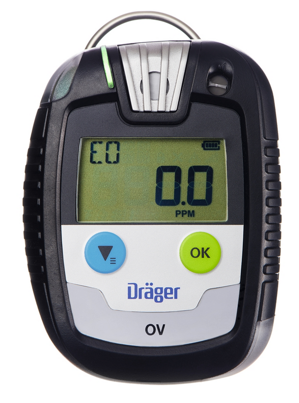 Draeger Pac 8000 Organic Vapor personal gas monitor with formaldehyde ...