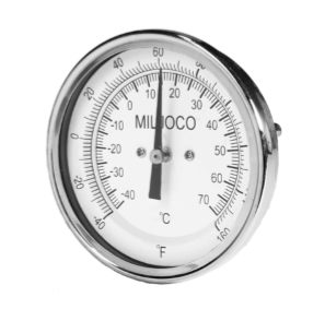 MJB5099A-43 5’ Dial Stem Thermometer 25 to 125 F / 5 to 50 C ...