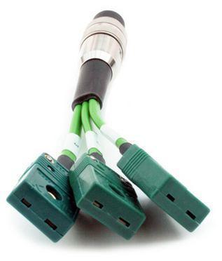 N2000ADP 3 Probe Adapter Cable for N2014 Data Logger Data Loggers Fast ...