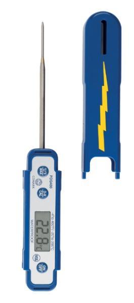 PDQ400 Waterproof Pocket Thermometer -4 to 400F Thermometers Fast ...