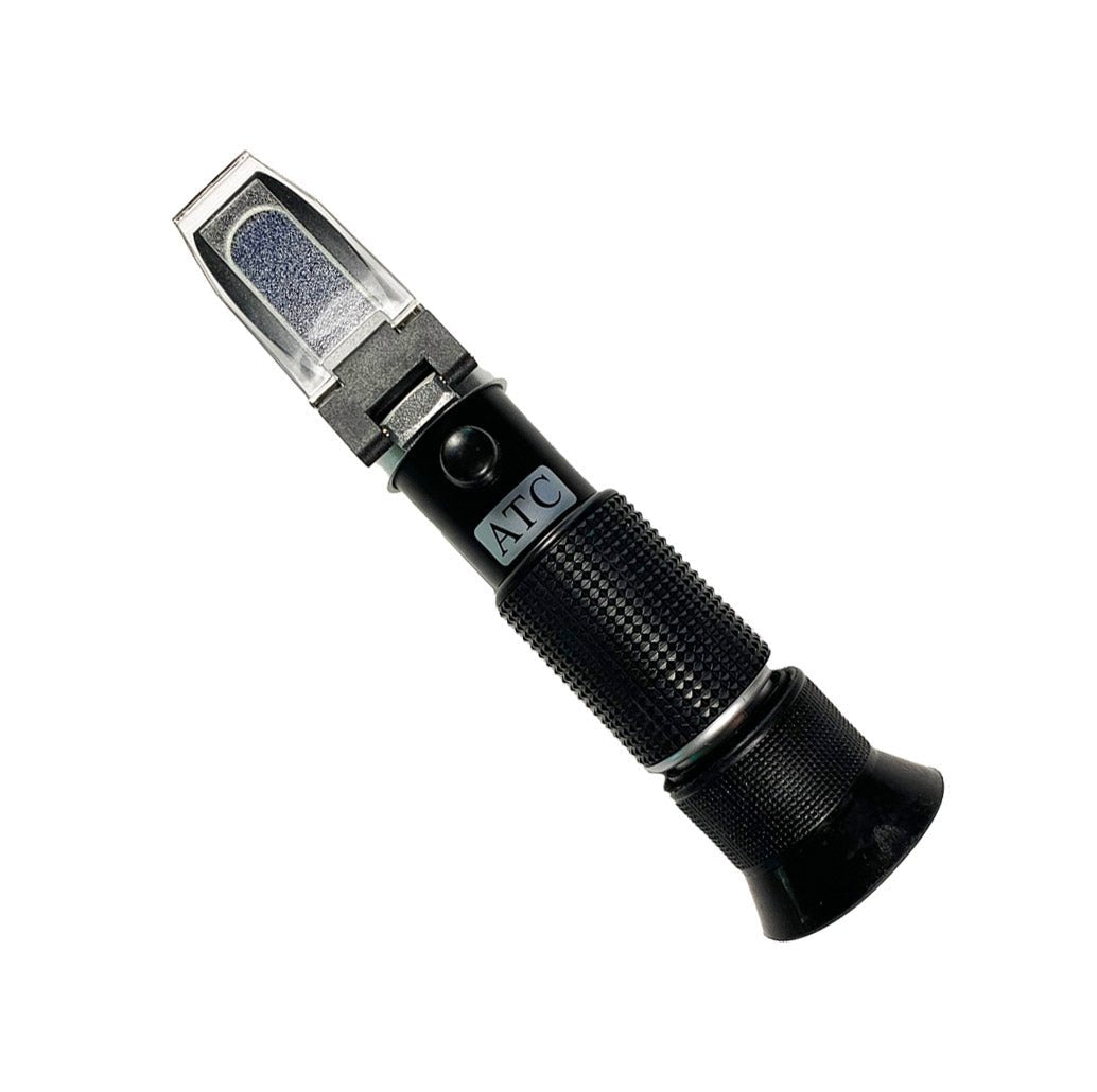 Salinity and Brix Refractometer - 0 to 28% with 0 to 32% Brix and ATC ...