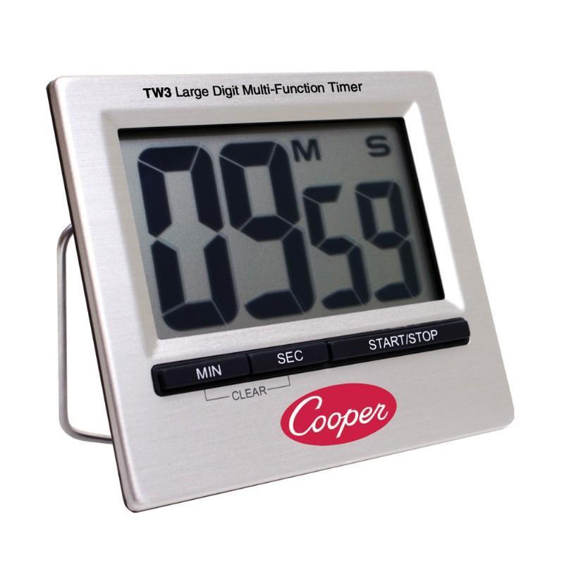 TW3 Big Display Stainless Steel Timer Timers Fast shipping Tech ...